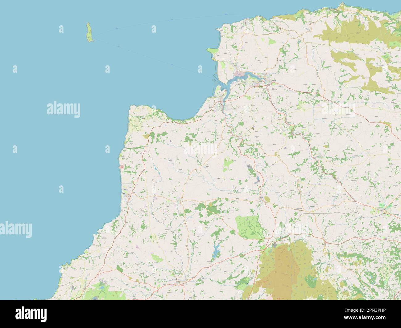 Map of great torrington hi-res stock photography and images - Alamy