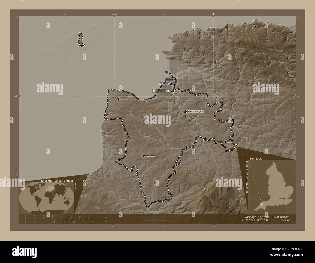 Torridge, non metropolitan district of England - Great Britain ...