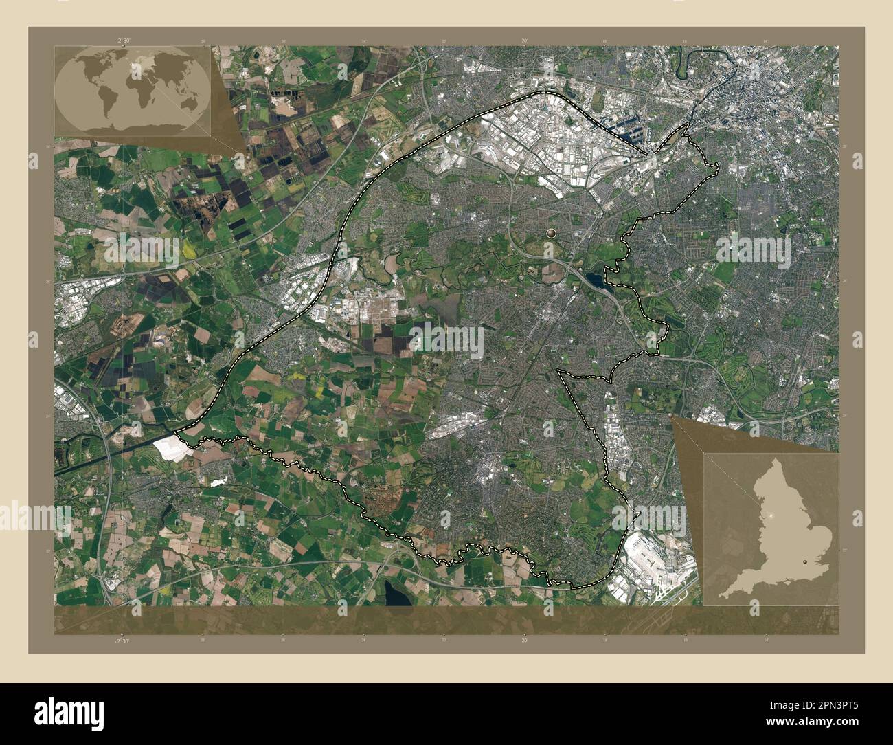 Trafford, metropolitan district of England - Great Britain. High ...