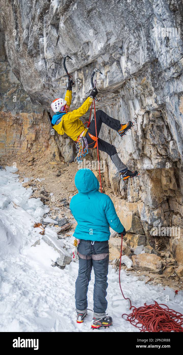 Freja Shannon Irish-Swedish Climber Stock Photo - Alamy