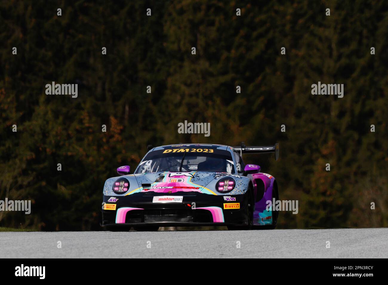 Spielberg, Austria: DTM Test Spielberg, 9 Toksport WRT DEU Porsche 911 ...