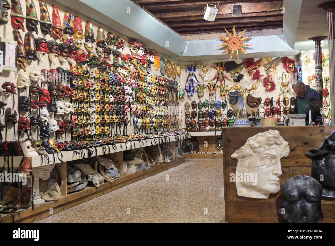 Tourist shop selling masks hi-res stock photography and images - Alamy