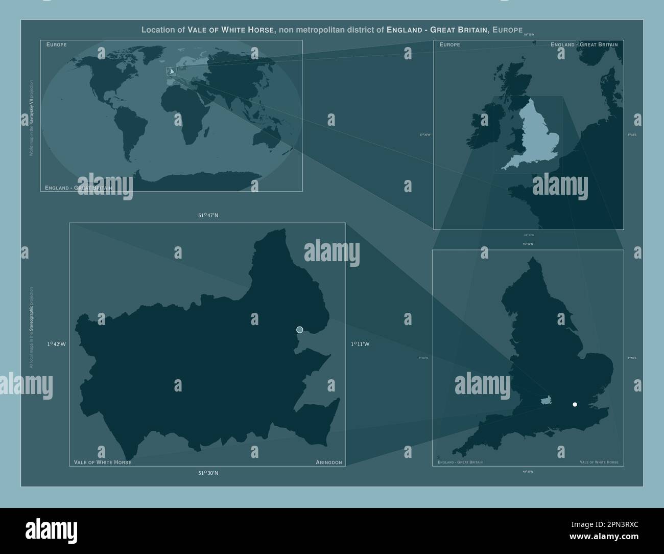 Vale of White Horse, non metropolitan district of England - Great ...