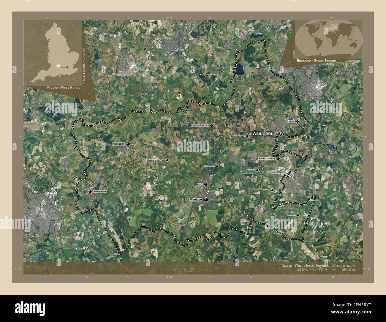 Vale of White Horse, non metropolitan district of England - Great ...