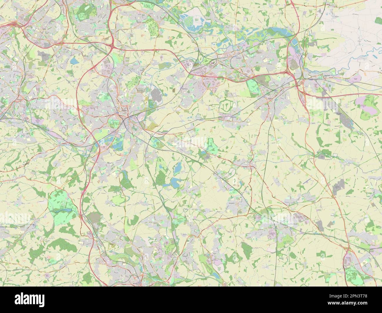 Horbury map hi-res stock photography and images - Alamy