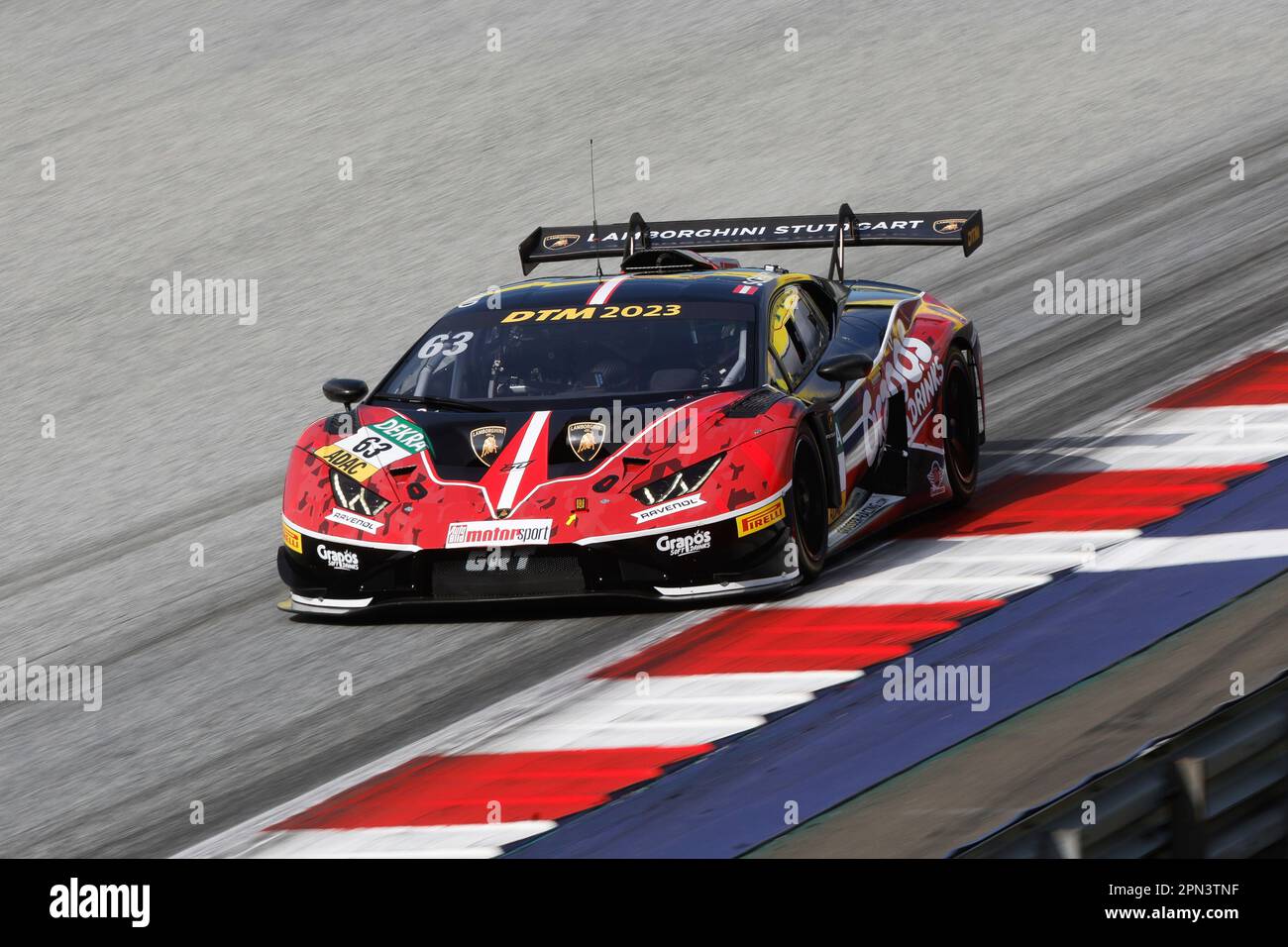 Spielberg, Austria: DTM Test Spielberg, 63 GRT Grasser Racing AUT ...