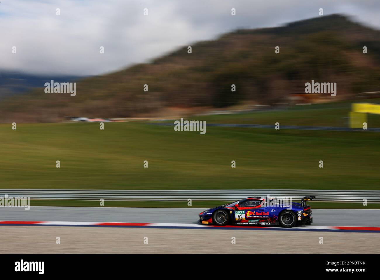 Spielberg, Austria: DTM Test Spielberg, 69 EMIL FREY RACING CHE Ferrari ...
