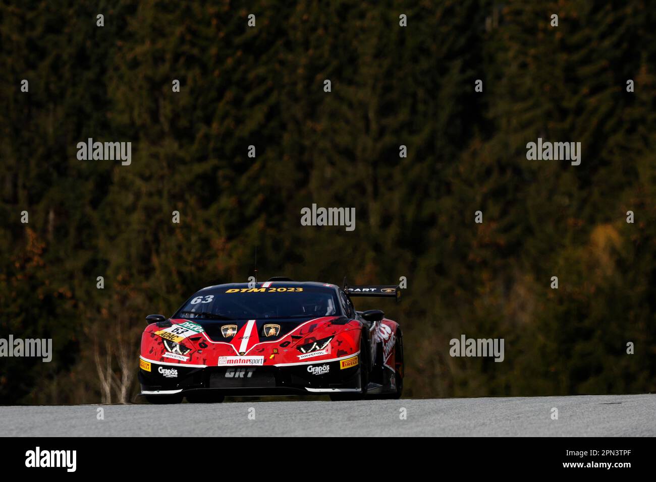 Spielberg, Austria: DTM Test Spielberg, 63 GRT Grasser Racing AUT ...