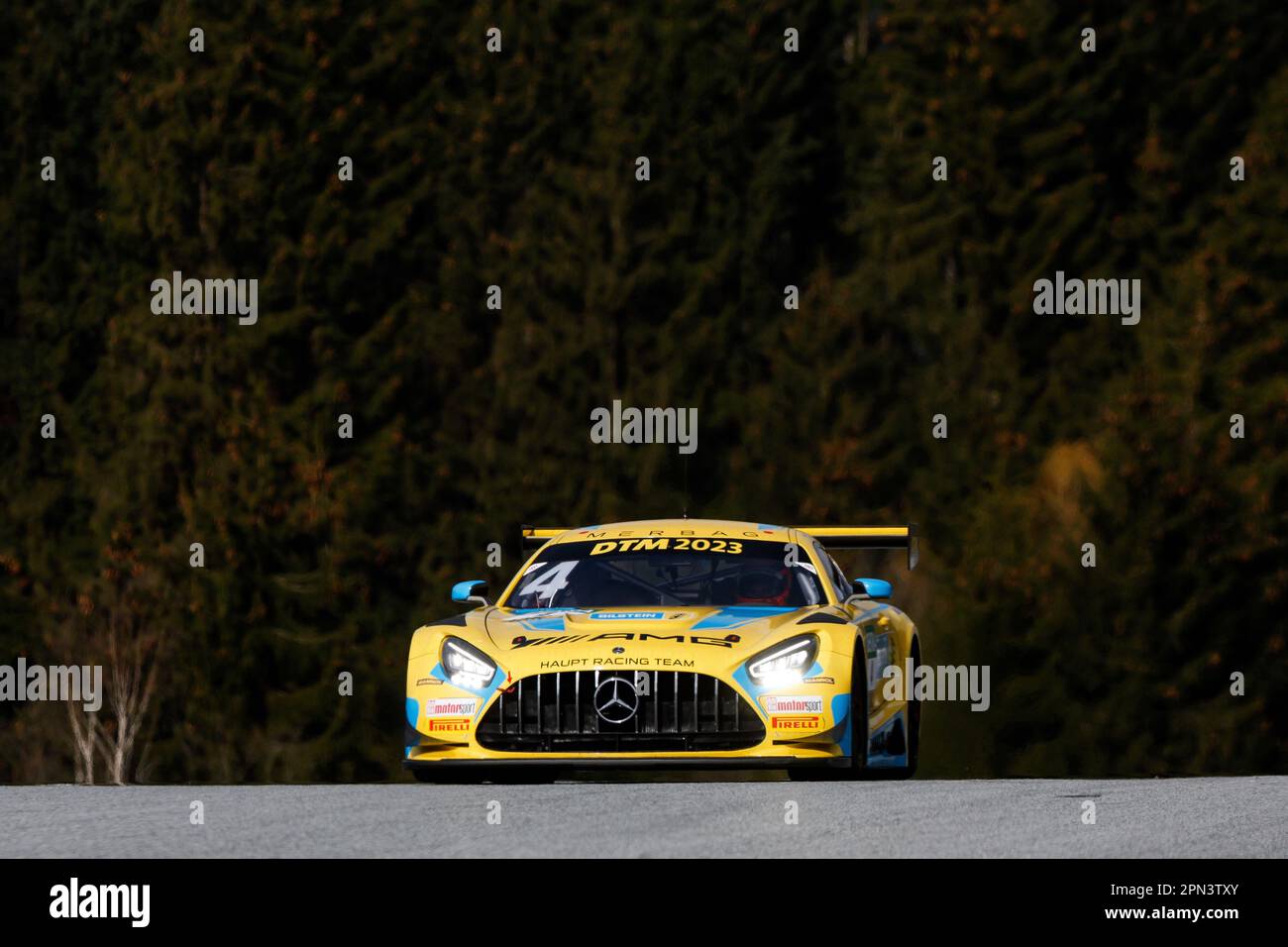 Spielberg, Austria: DTM Test Spielberg, 4 Mercedes-AMG Team HRT DEU ...