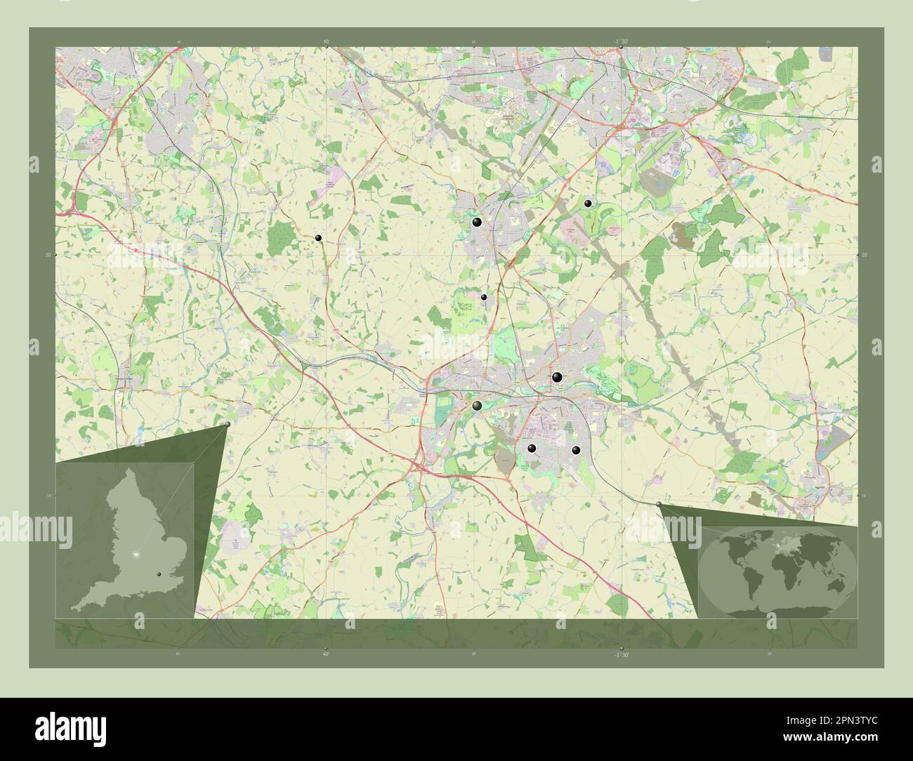 Warwick, non metropolitan district of England - Great Britain. Open ...