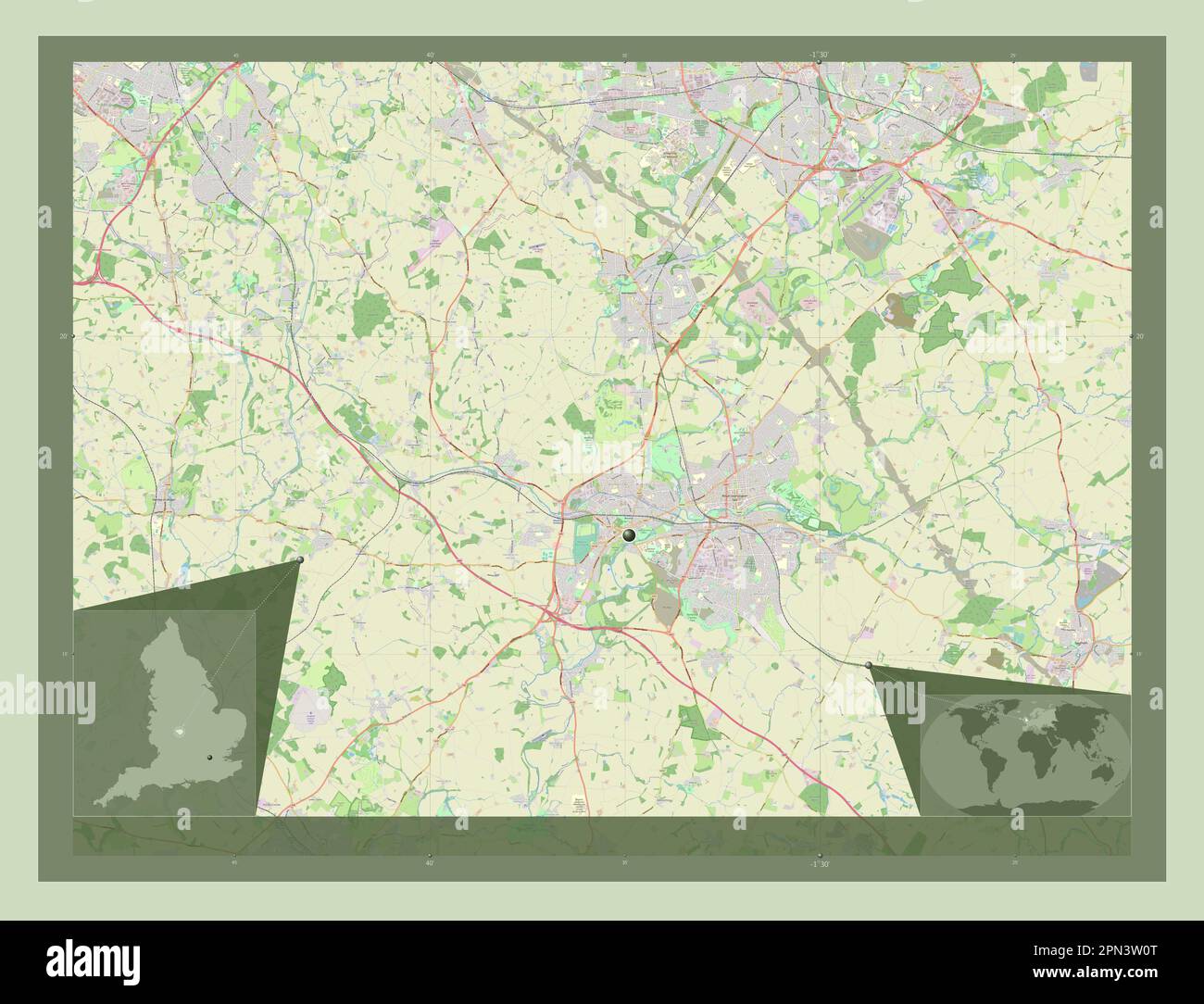 Warwick, non metropolitan district of England - Great Britain. Open ...