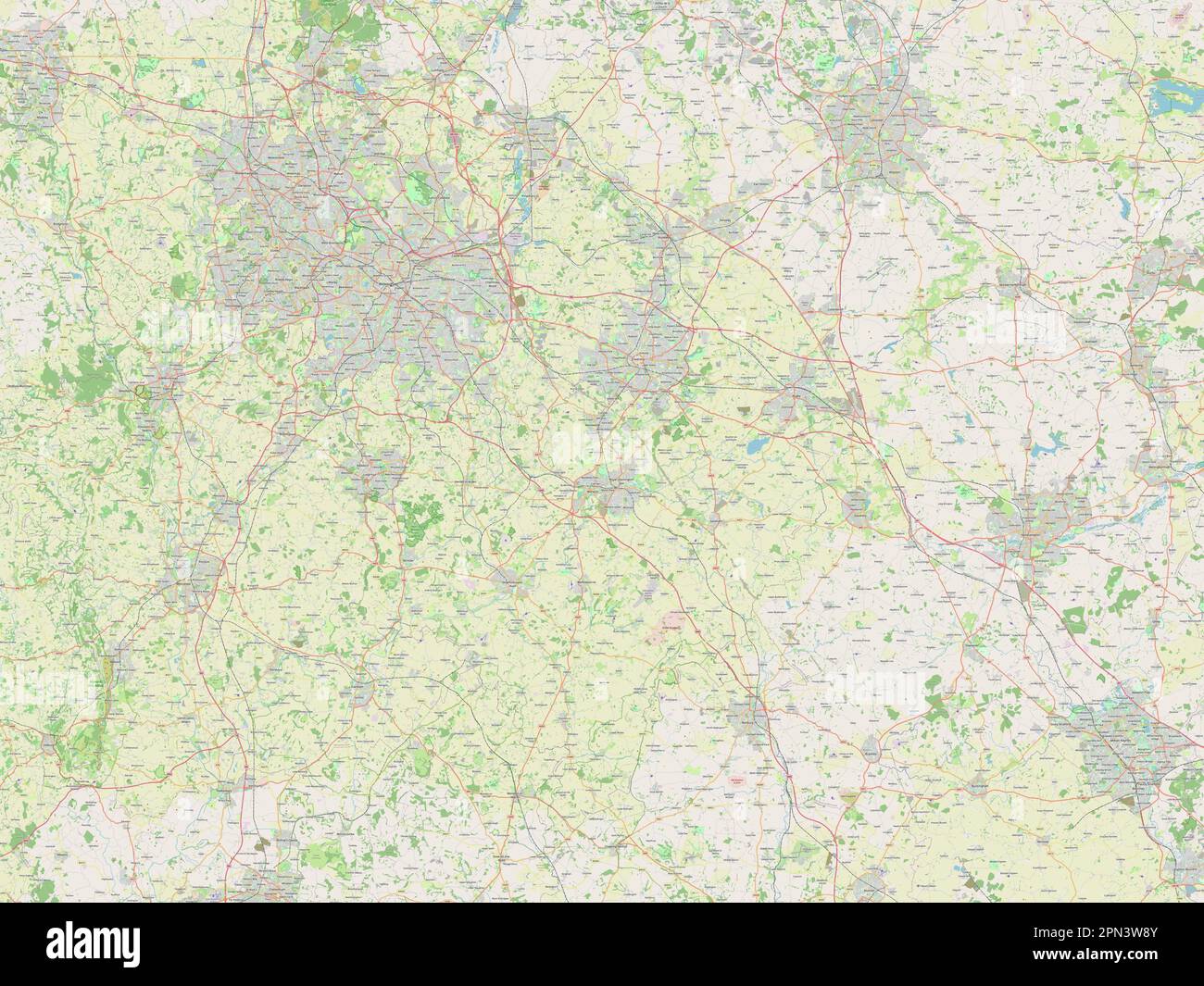 Nuneaton map hi-res stock photography and images - Alamy