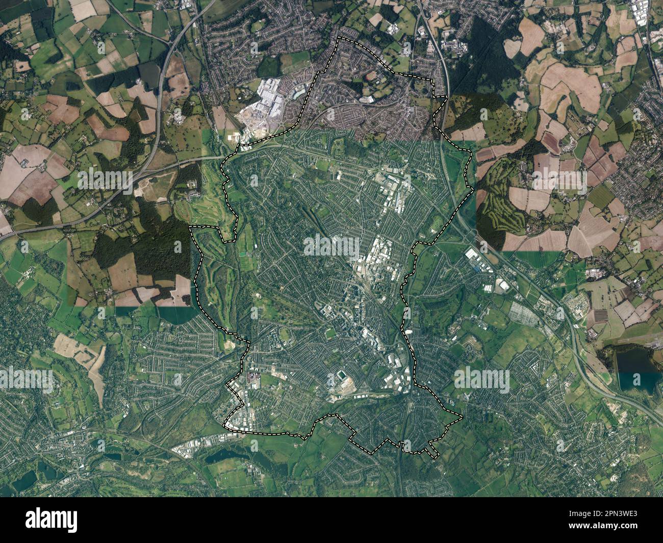 Watford, non metropolitan district of England - Great Britain. High ...
