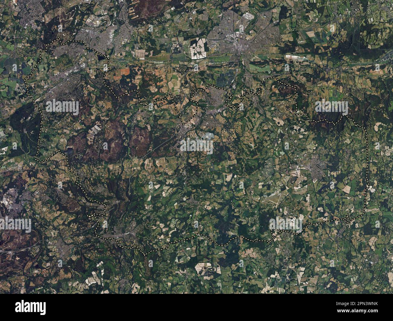 Waverley, non metropolitan district of England - Great Britain. High ...