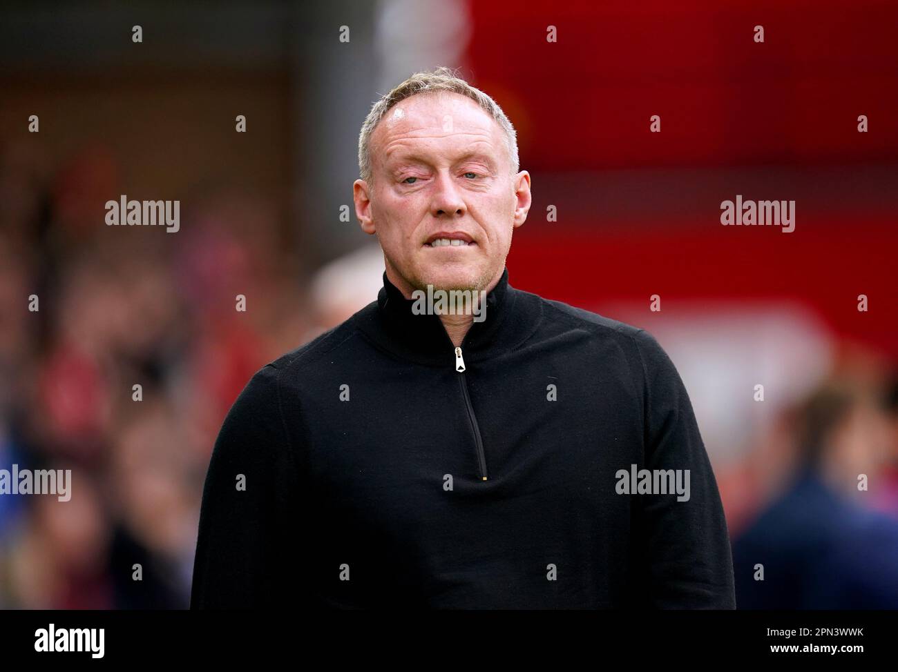 Nottingham Forest manager Steve Cooper ahead of the Premier League ...