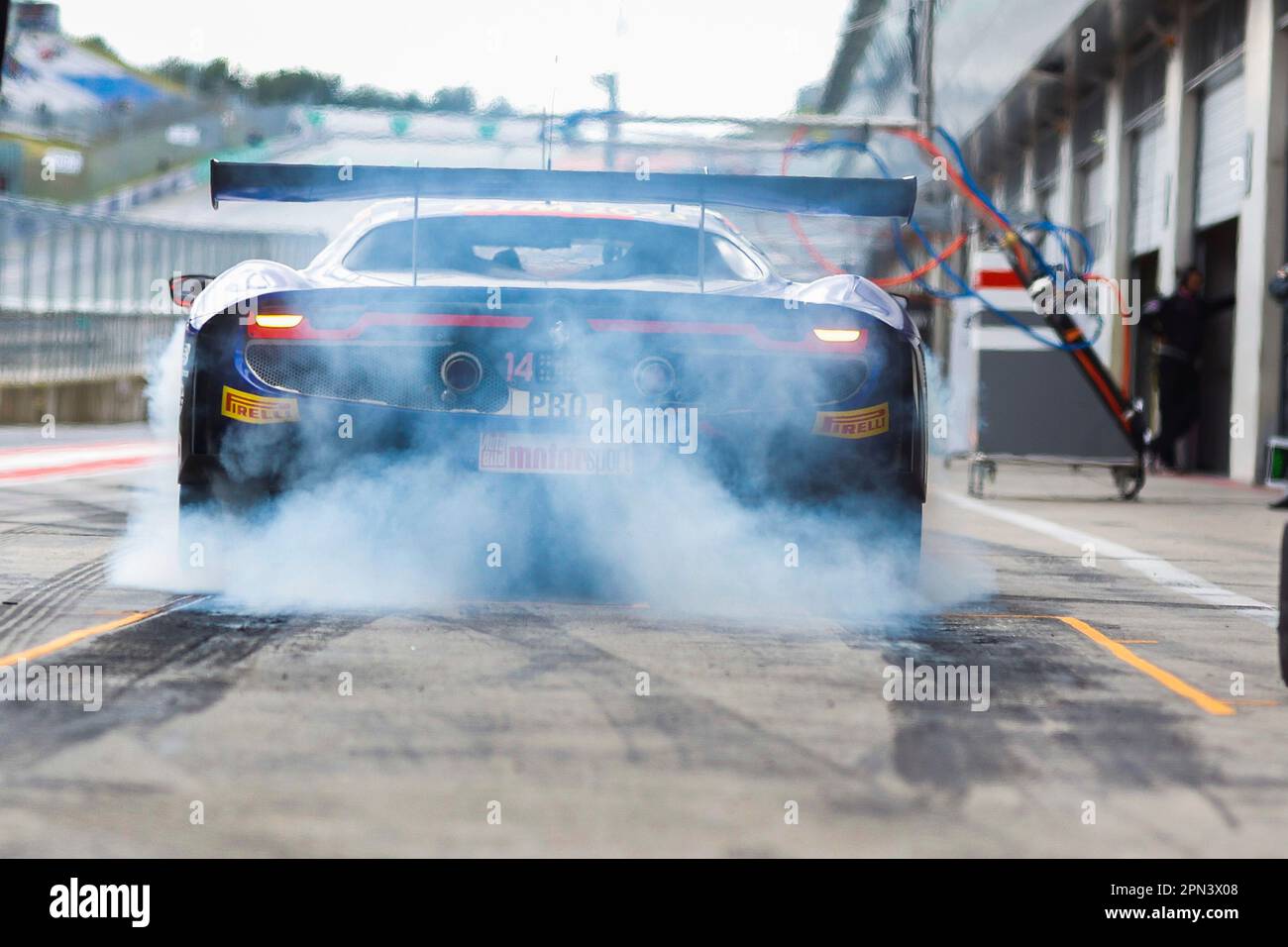 Spielberg, Austria: DTM Test Spielberg, 14 EMIL FREY RACING CHE Ferrari ...