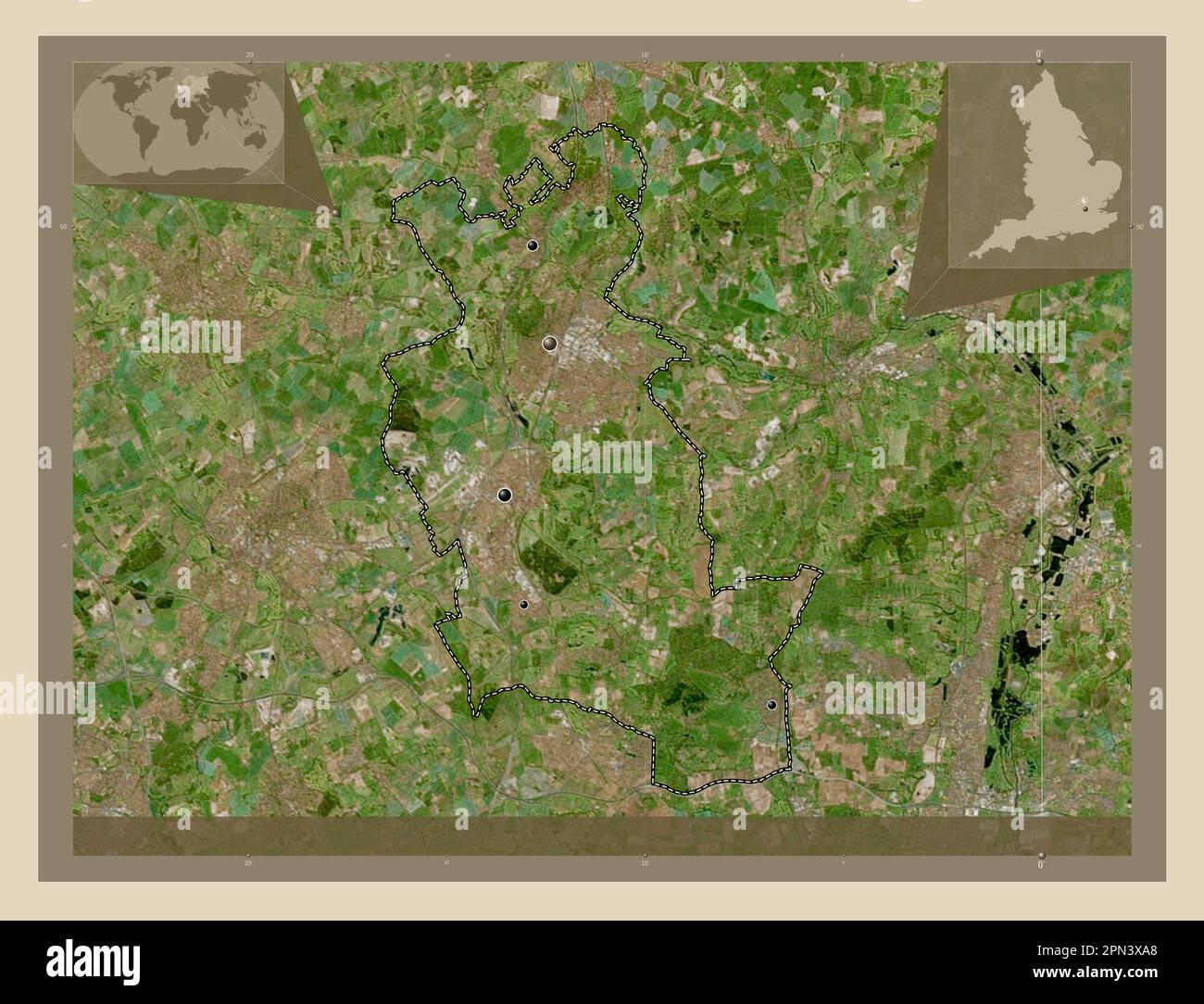 Hatfield map hi-res stock photography and images - Alamy