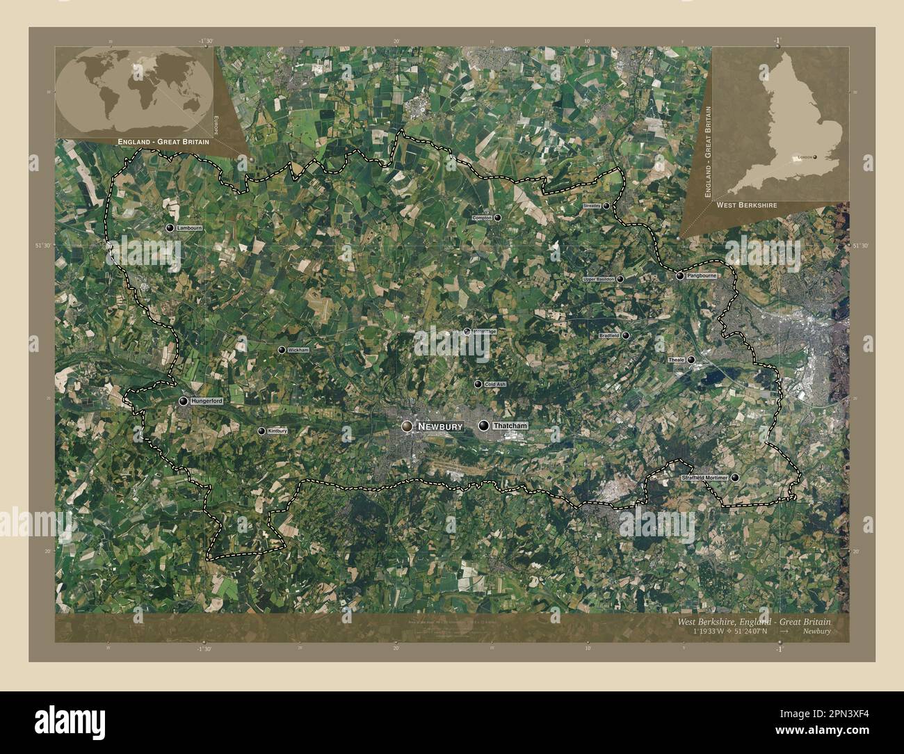 Theale map hi-res stock photography and images - Alamy