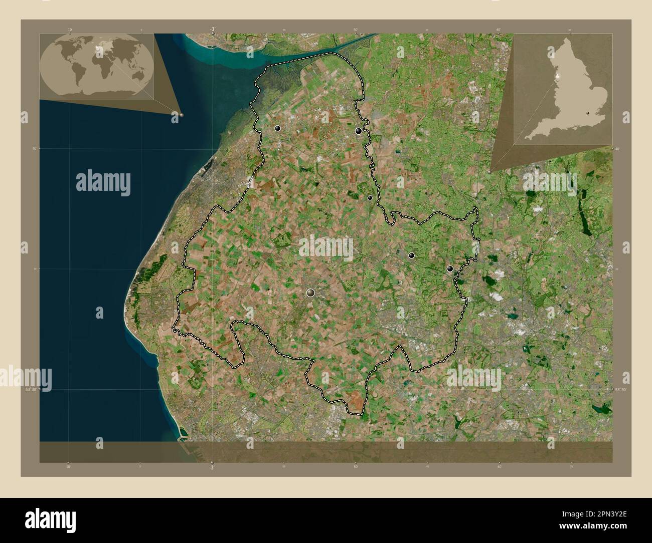 West Lancashire, non metropolitan district of England - Great Britain ...