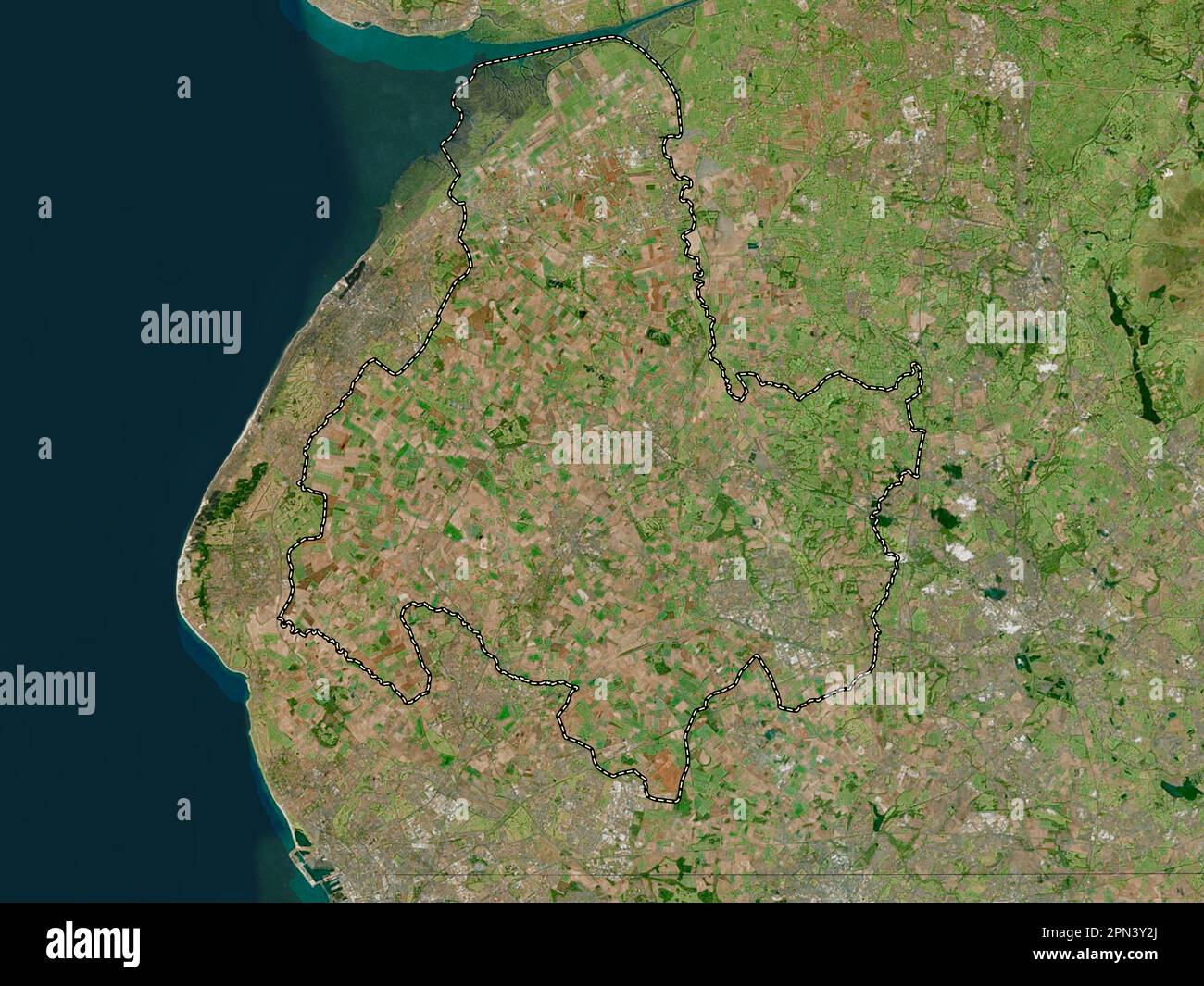 West Lancashire, non metropolitan district of England - Great Britain ...