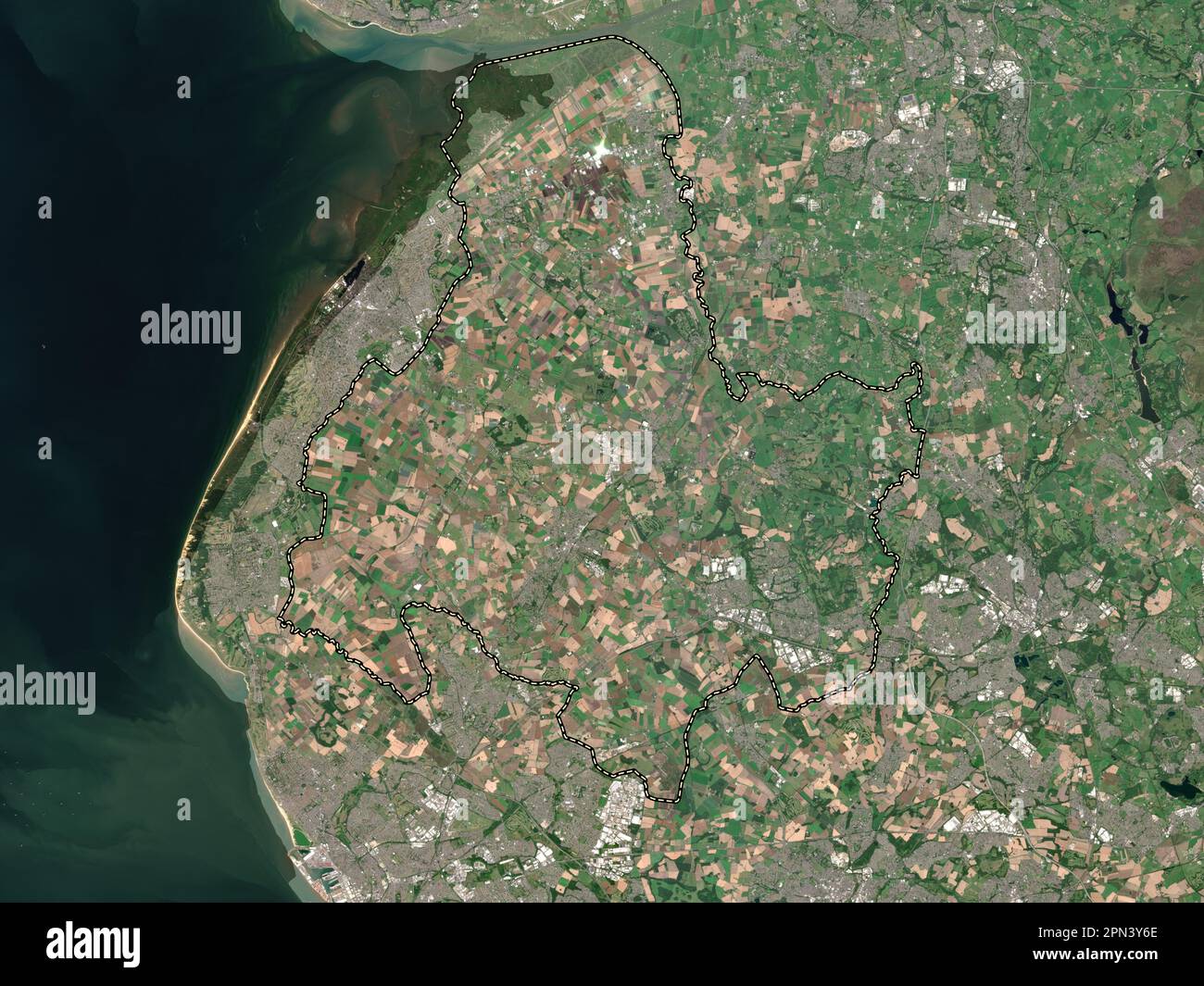 West Lancashire, non metropolitan district of England - Great Britain ...