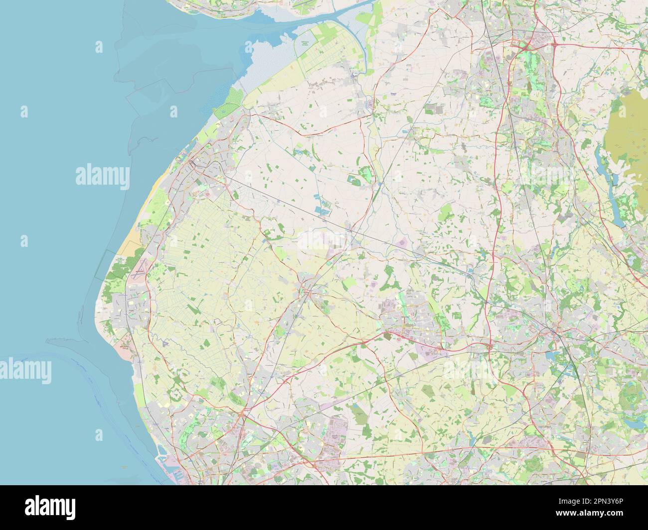 West Lancashire, non metropolitan district of England - Great Britain ...