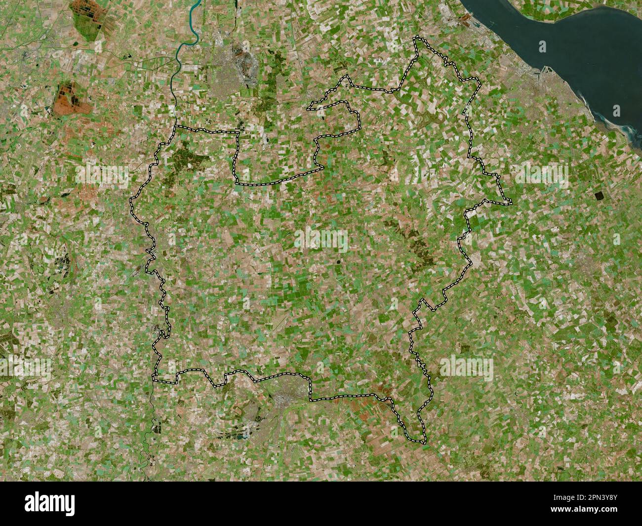 West Lindsey, non metropolitan district of England - Great Britain ...