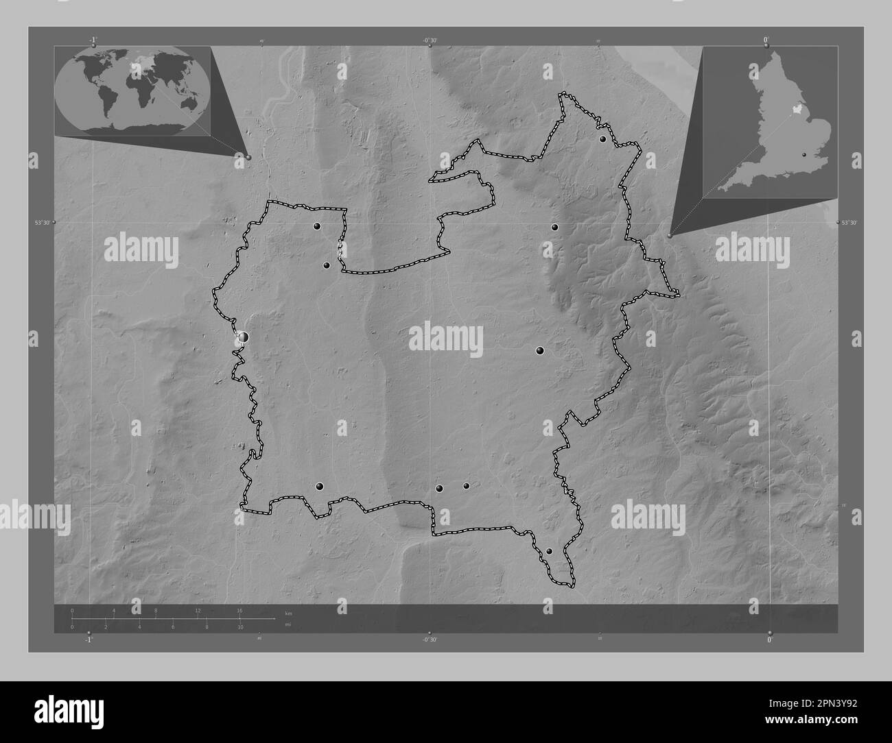 West Lindsey, non metropolitan district of England - Great Britain ...