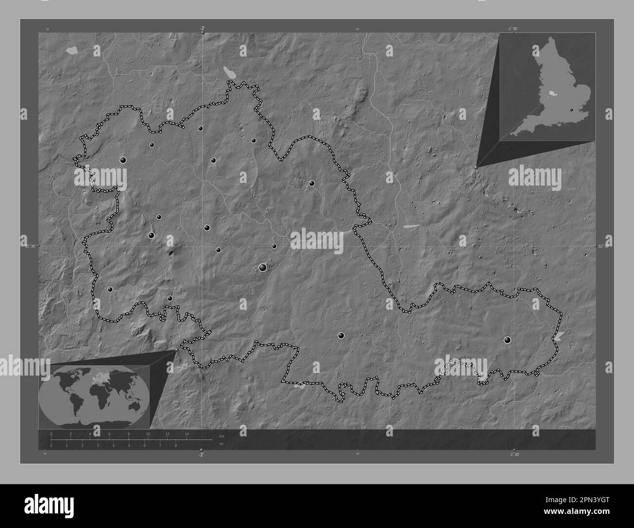 West Midlands Combined Authority, region of England - Great Britain ...