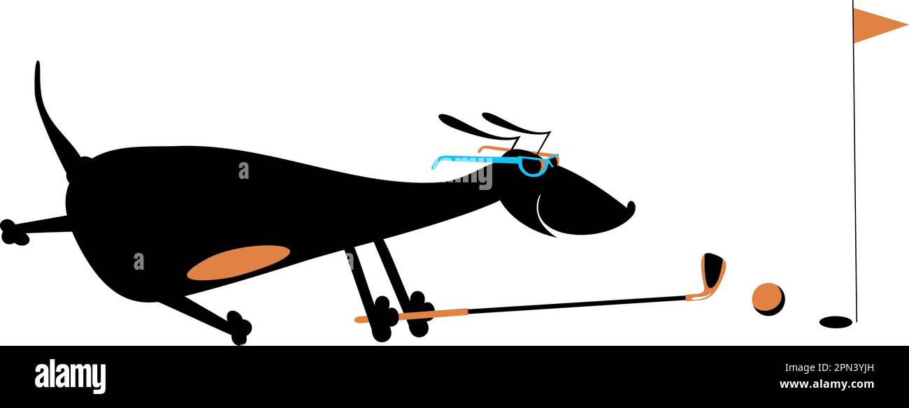 Golf cartoon hi-res stock photography and images - Alamy