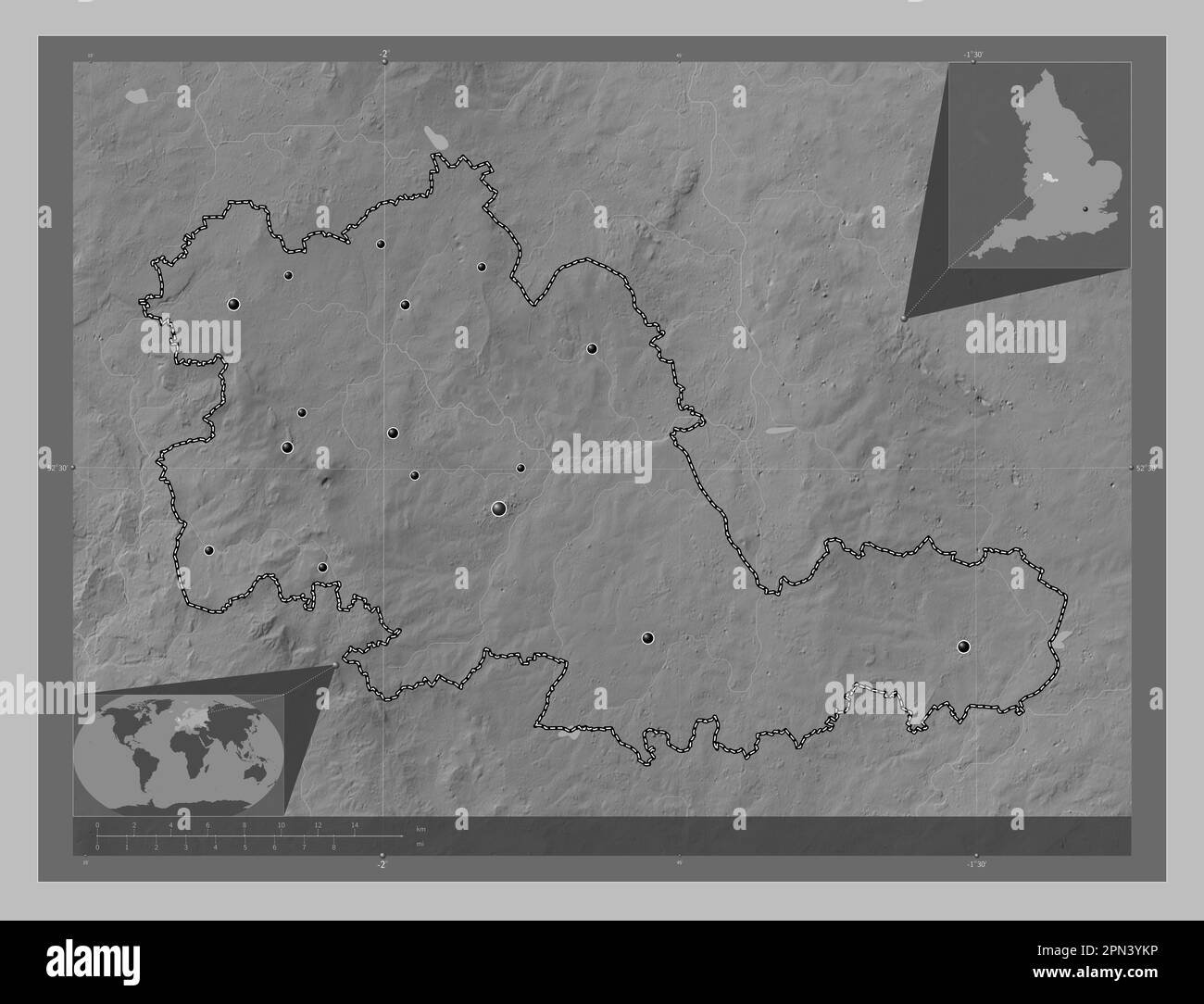 West Midlands Combined Authority, region of England - Great Britain ...