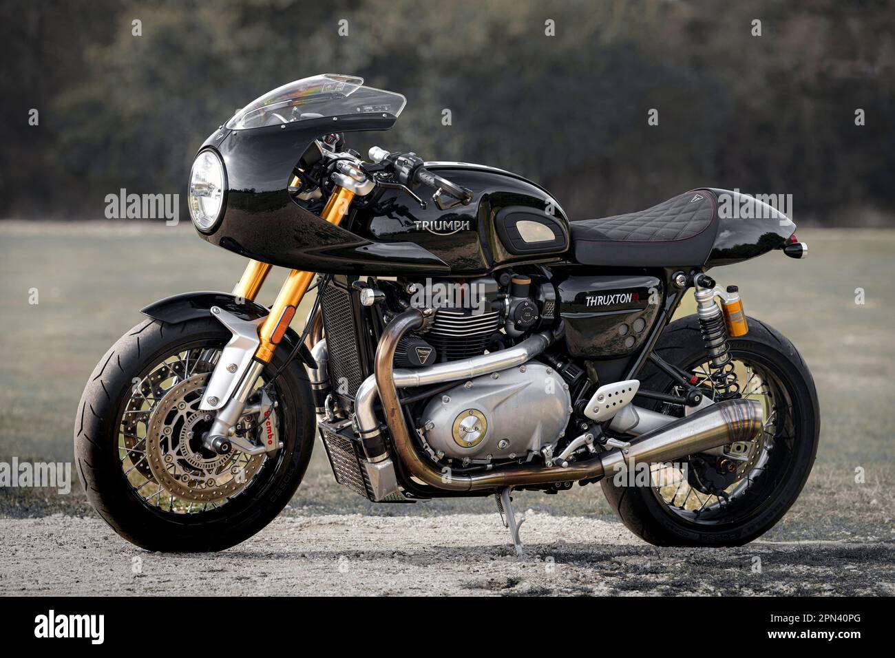 Triumph thruxton hi-res stock photography and images - Alamy