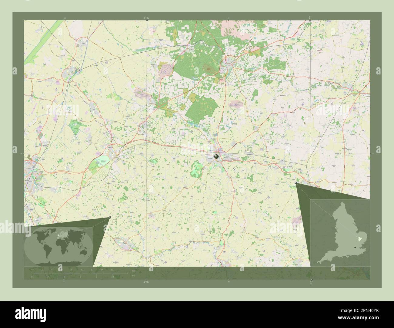 West Suffolk, non metropolitan district of England - Great Britain ...