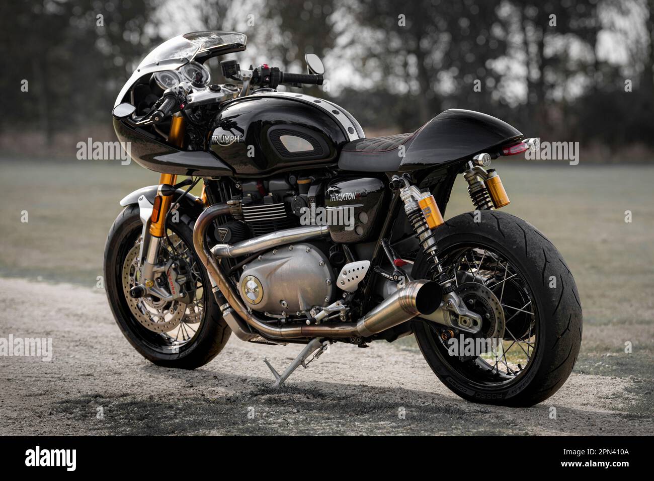 Triumph Thruxton R Stock Photo - Alamy