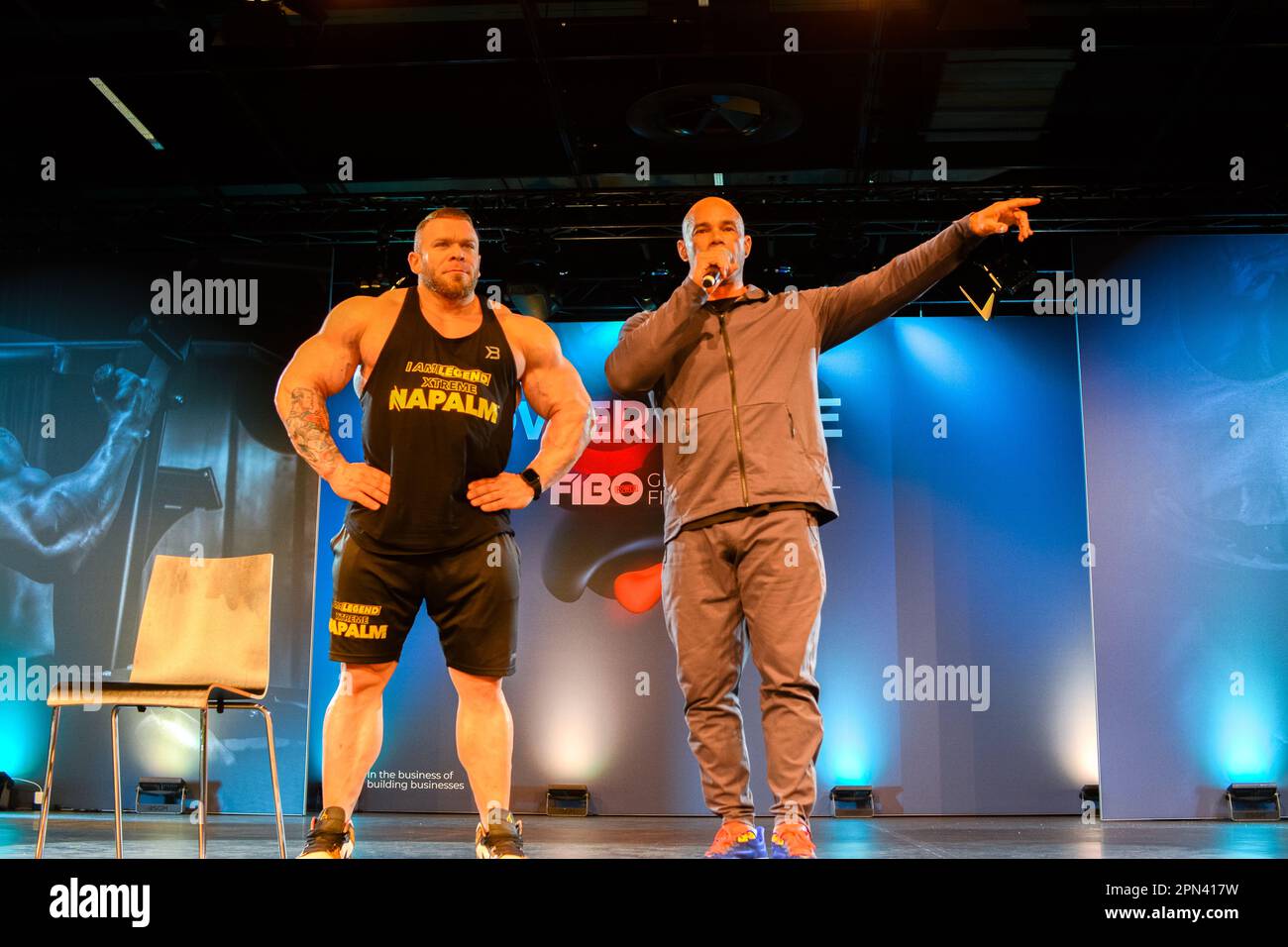 Cologne, Germany. 16th Apr, 2023. Kevin Levrone, an American ...