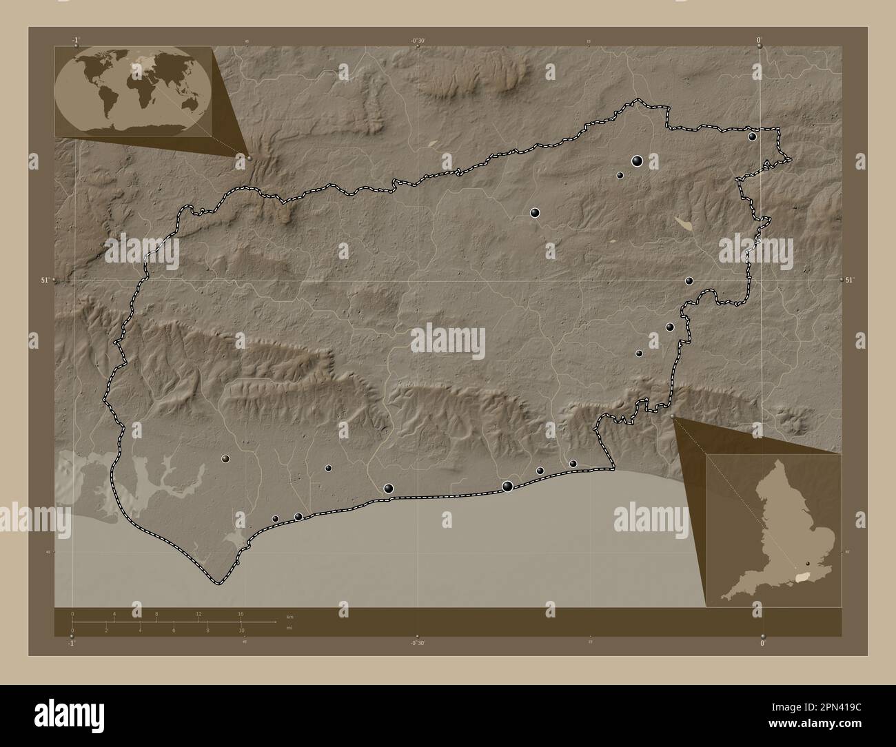 West Sussex, administrative county of England - Great Britain ...