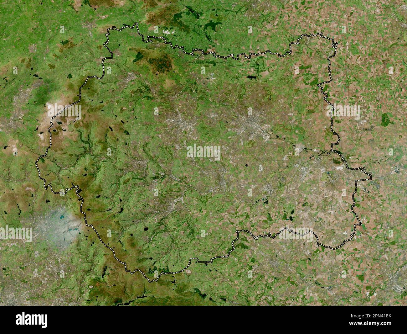 West Yorkshire, region of England - Great Britain. High resolution ...