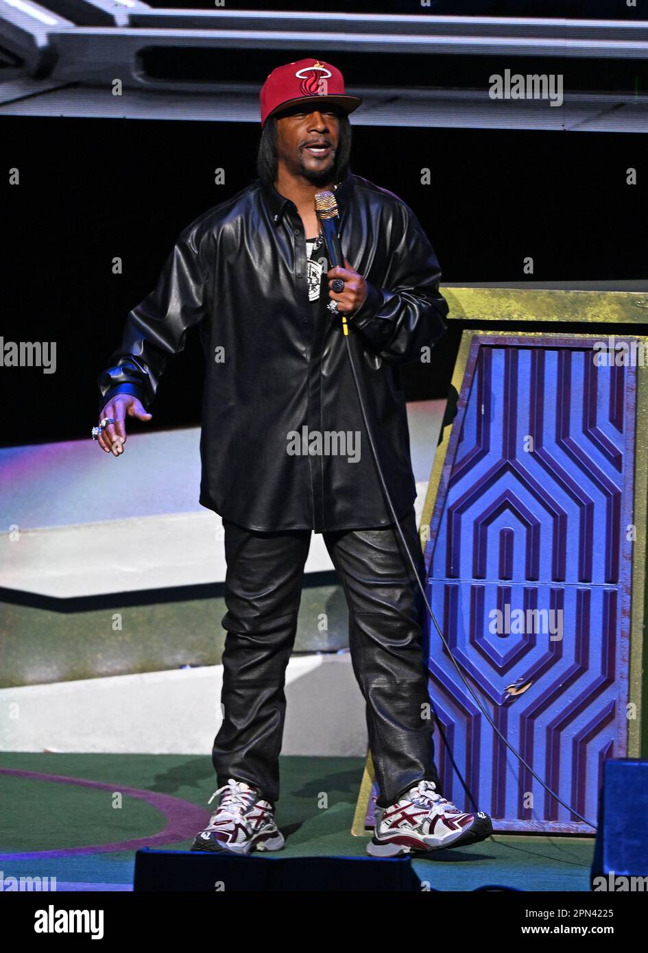 Hollywood FL, USA. 15th Apr, 2023. Katt Williams performs during the ...