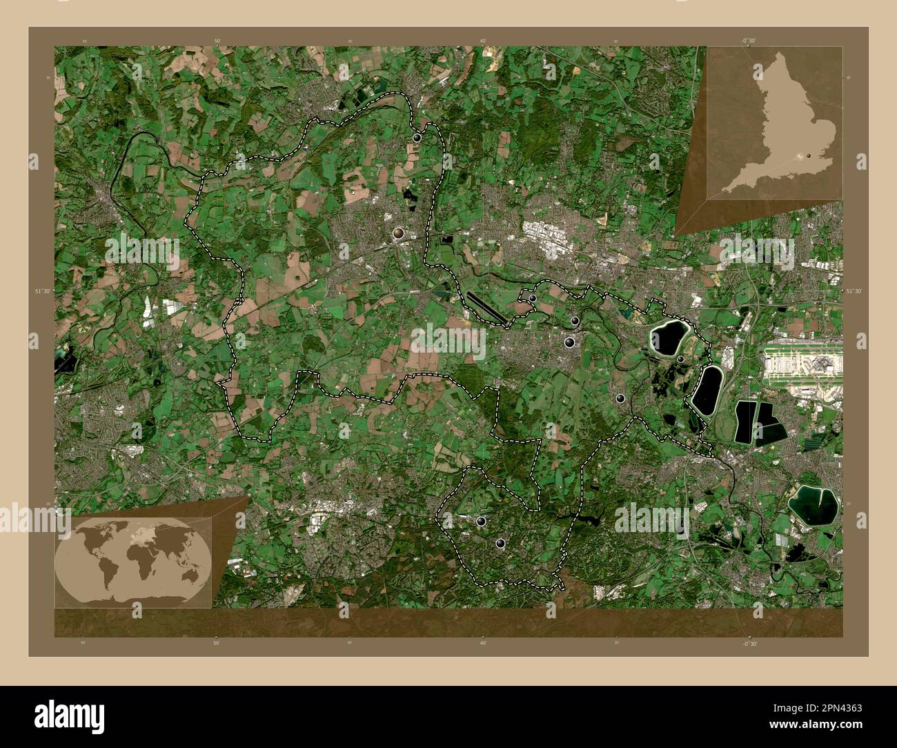 Old windsor map hi-res stock photography and images - Alamy