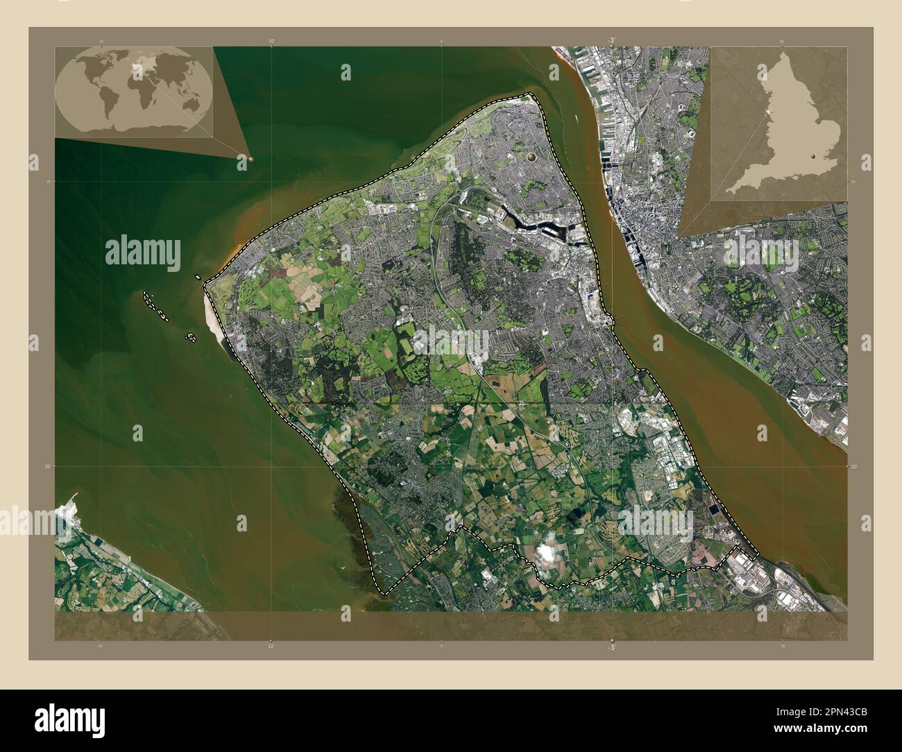 Wallasey map hi-res stock photography and images - Alamy