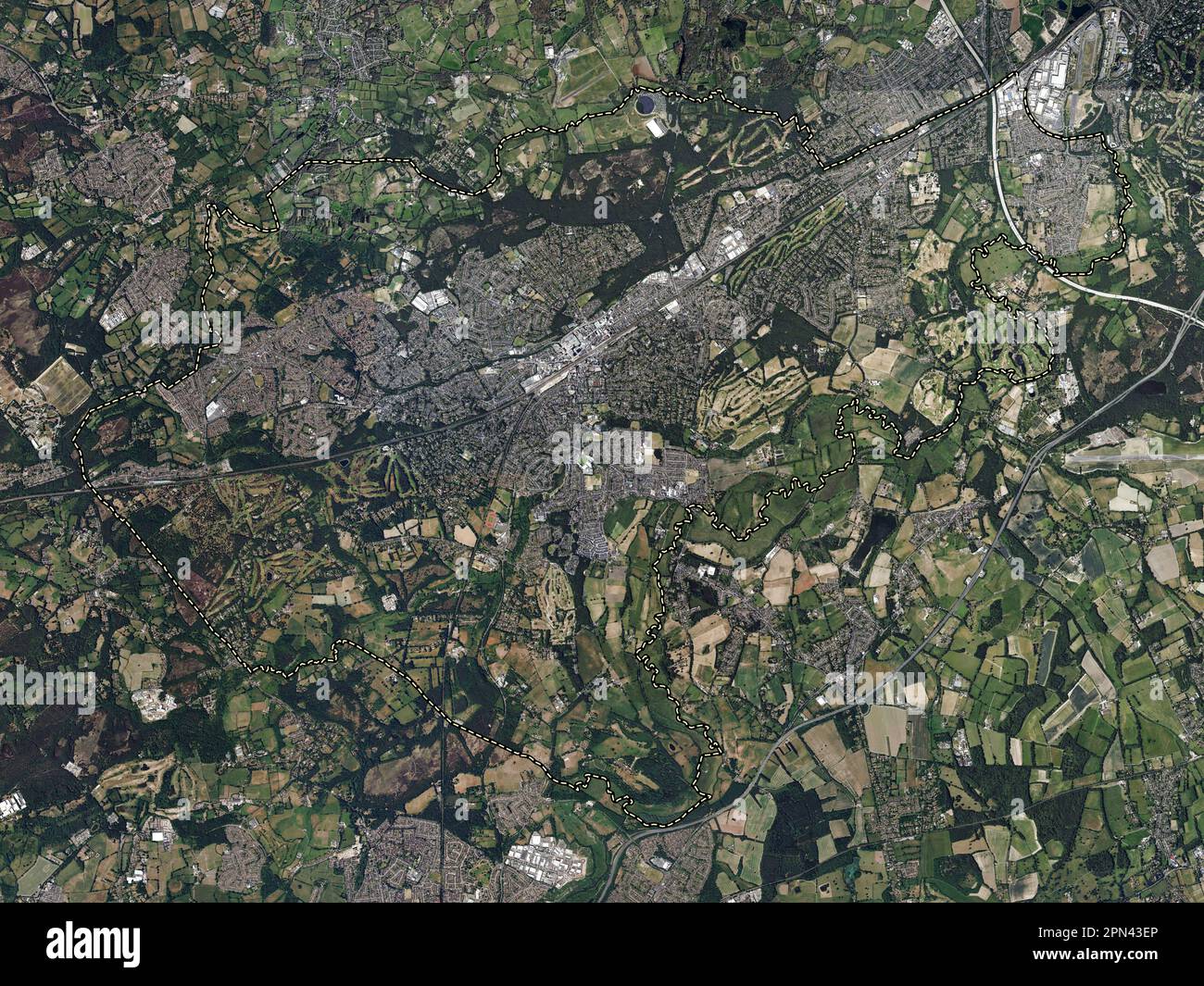 Woking map hi-res stock photography and images - Alamy