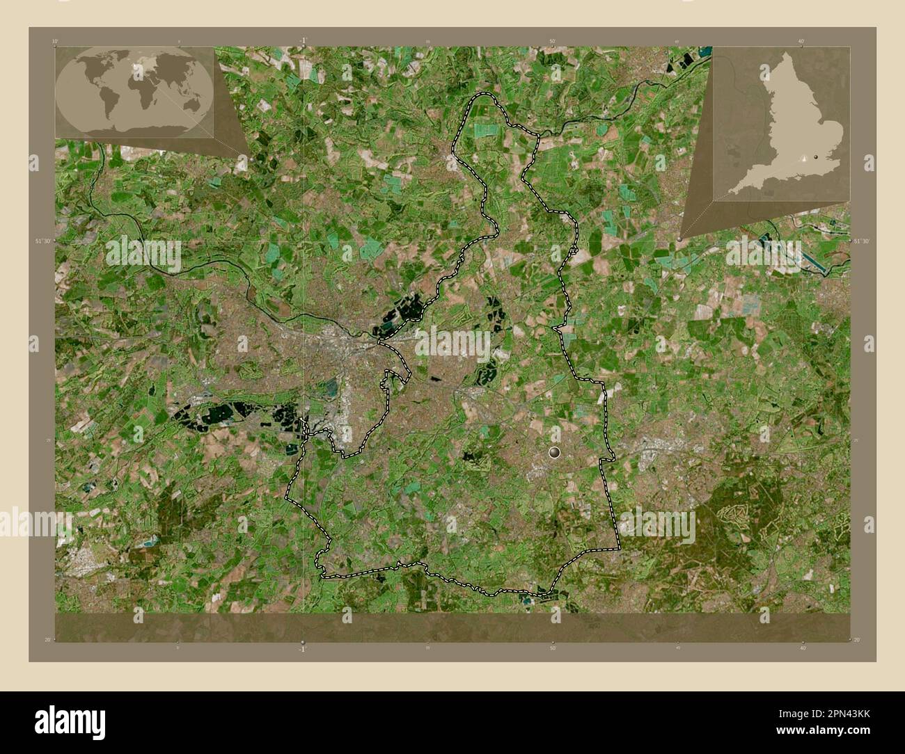 Wokingham, unitary authority of England - Great Britain. High ...