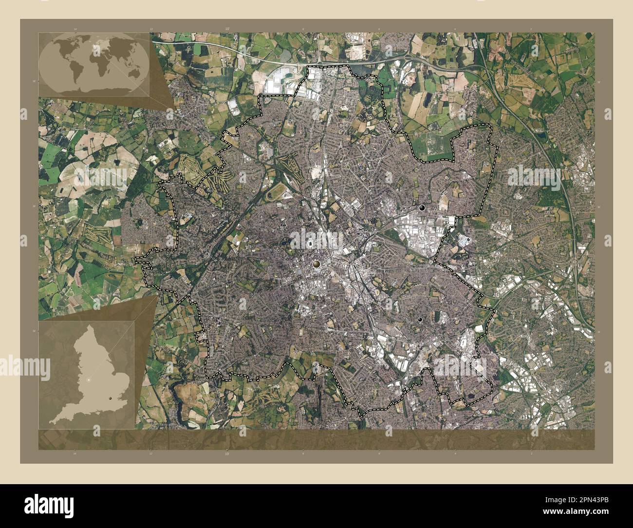 Wolverhampton, unitary authority of England - Great Britain. High ...