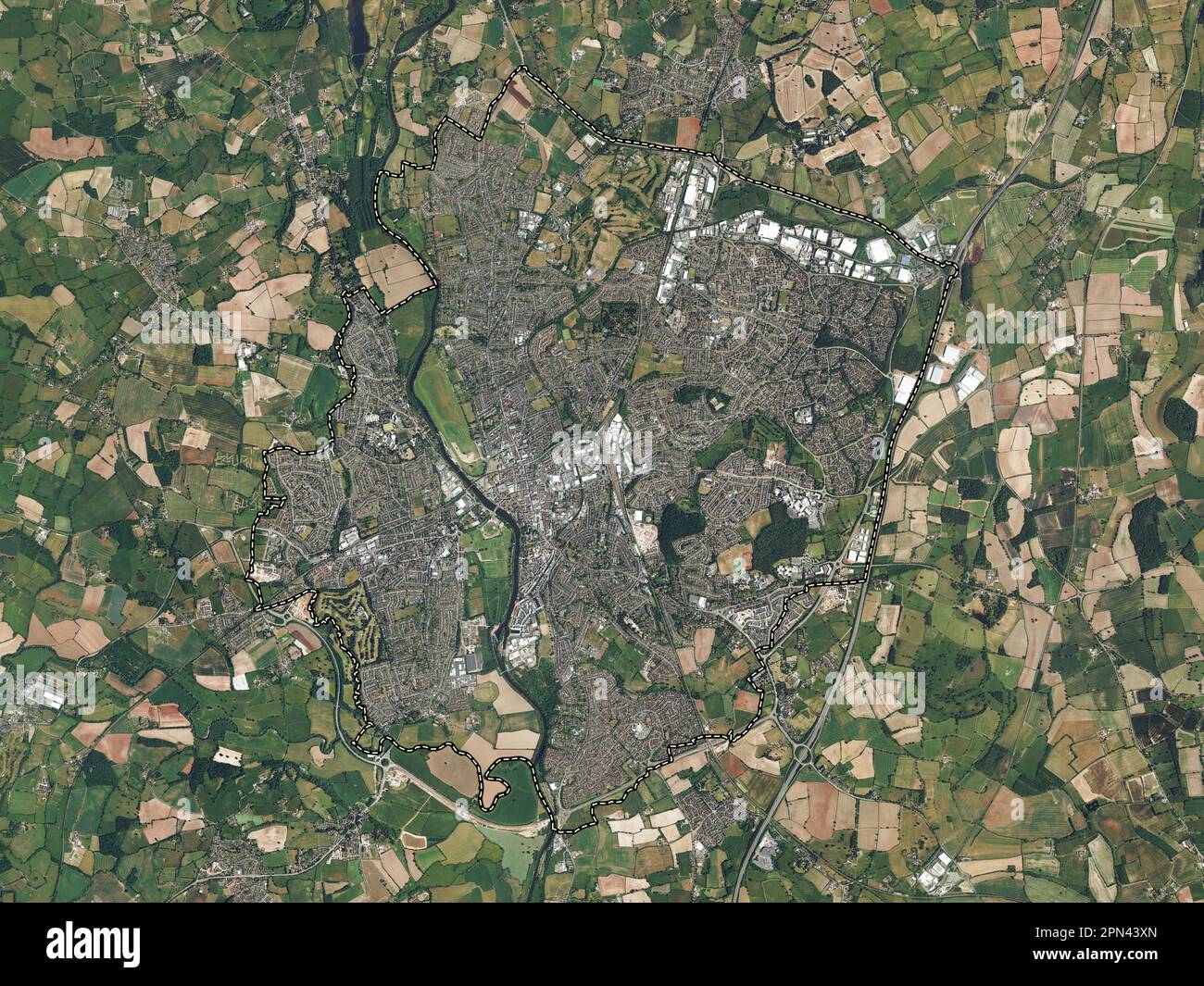 Worcester, administrative county of England - Great Britain. High ...