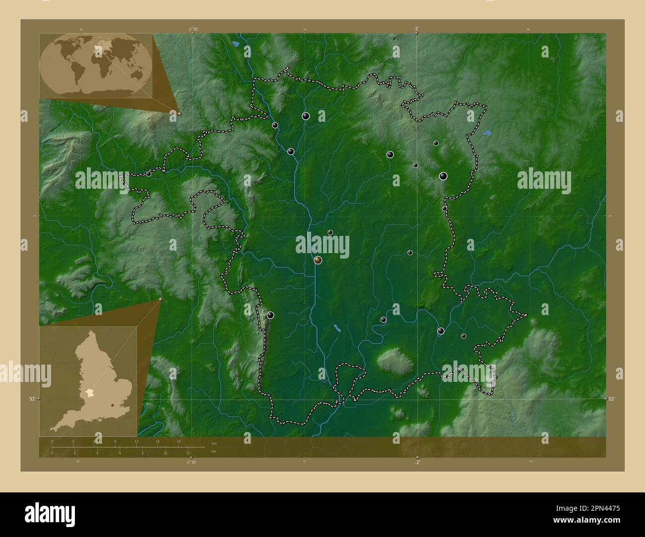 Worcestershire, administrative county of England - Great Britain ...
