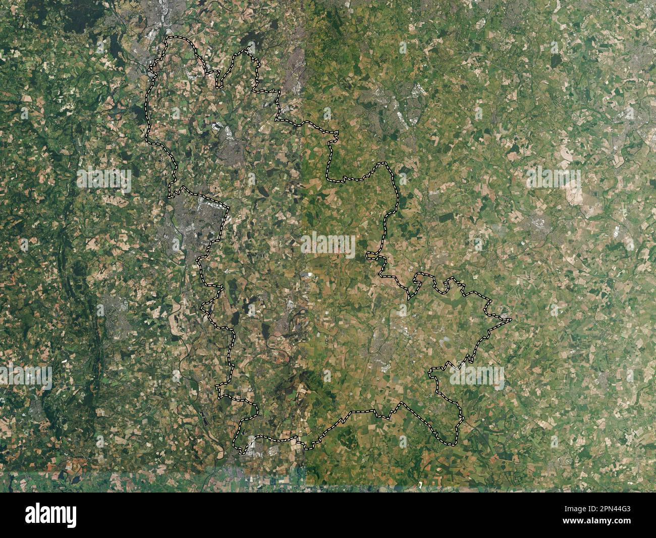 Wychavon, non metropolitan district of England - Great Britain. High ...