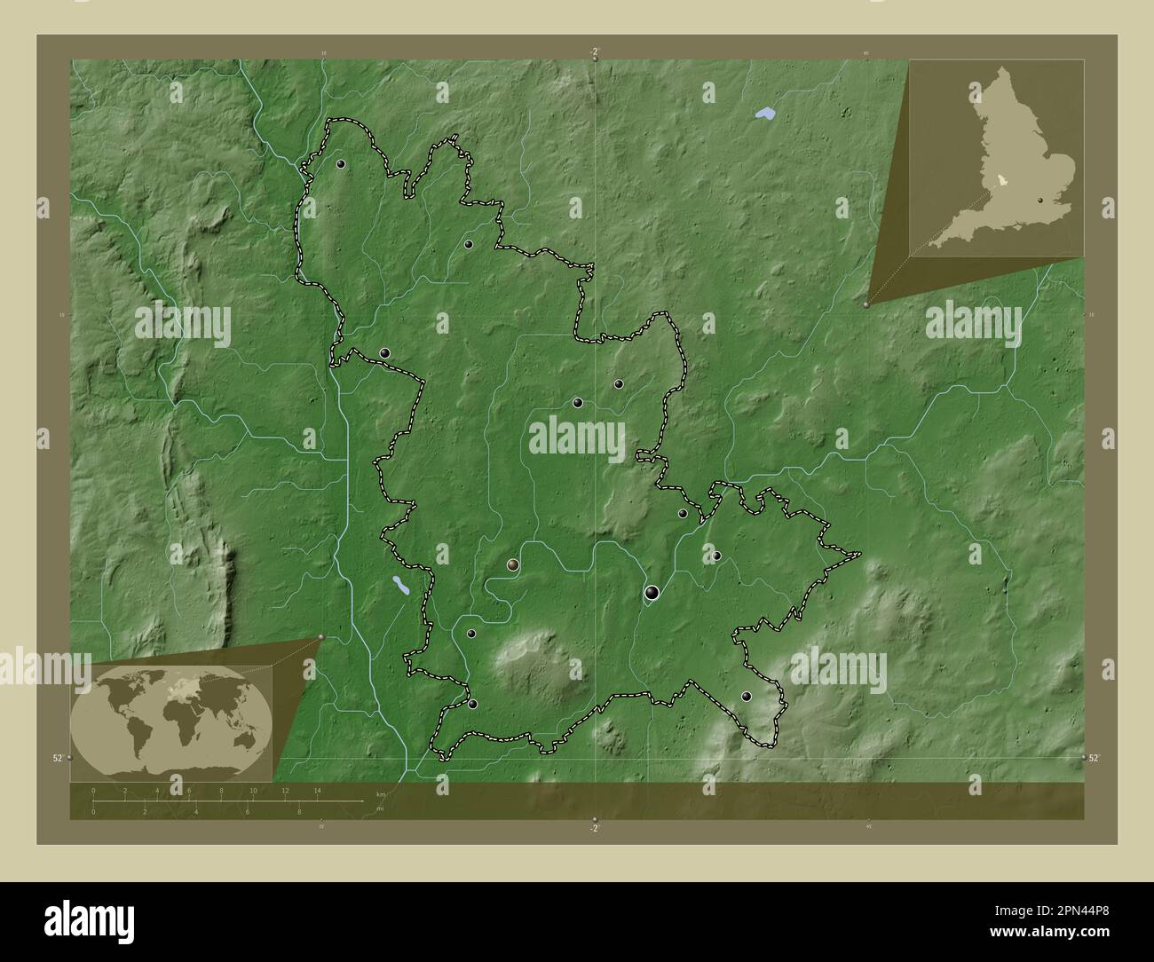 Wychavon, non metropolitan district of England - Great Britain ...