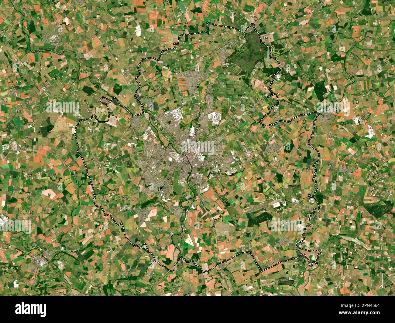 York, unitary authority of England - Great Britain. Low resolution ...