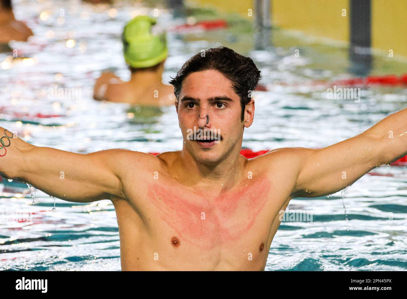 Riccione, Italy. 16th Apr, 2023. Restivo Matteo (Centro Sp.Vo ...