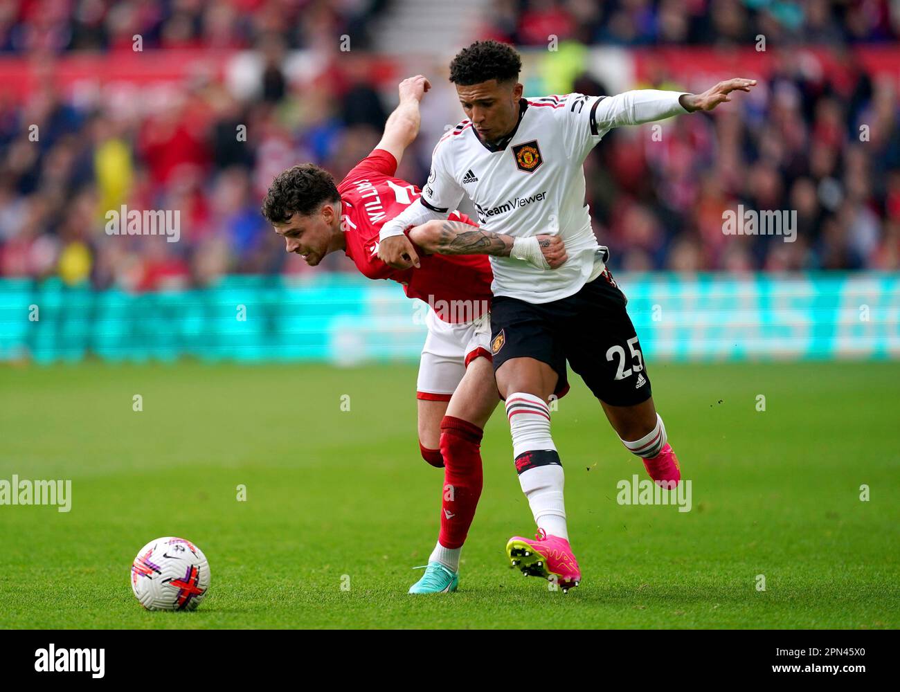 Jadon sancho 2023 manchester united hi-res stock photography and images - Alamy